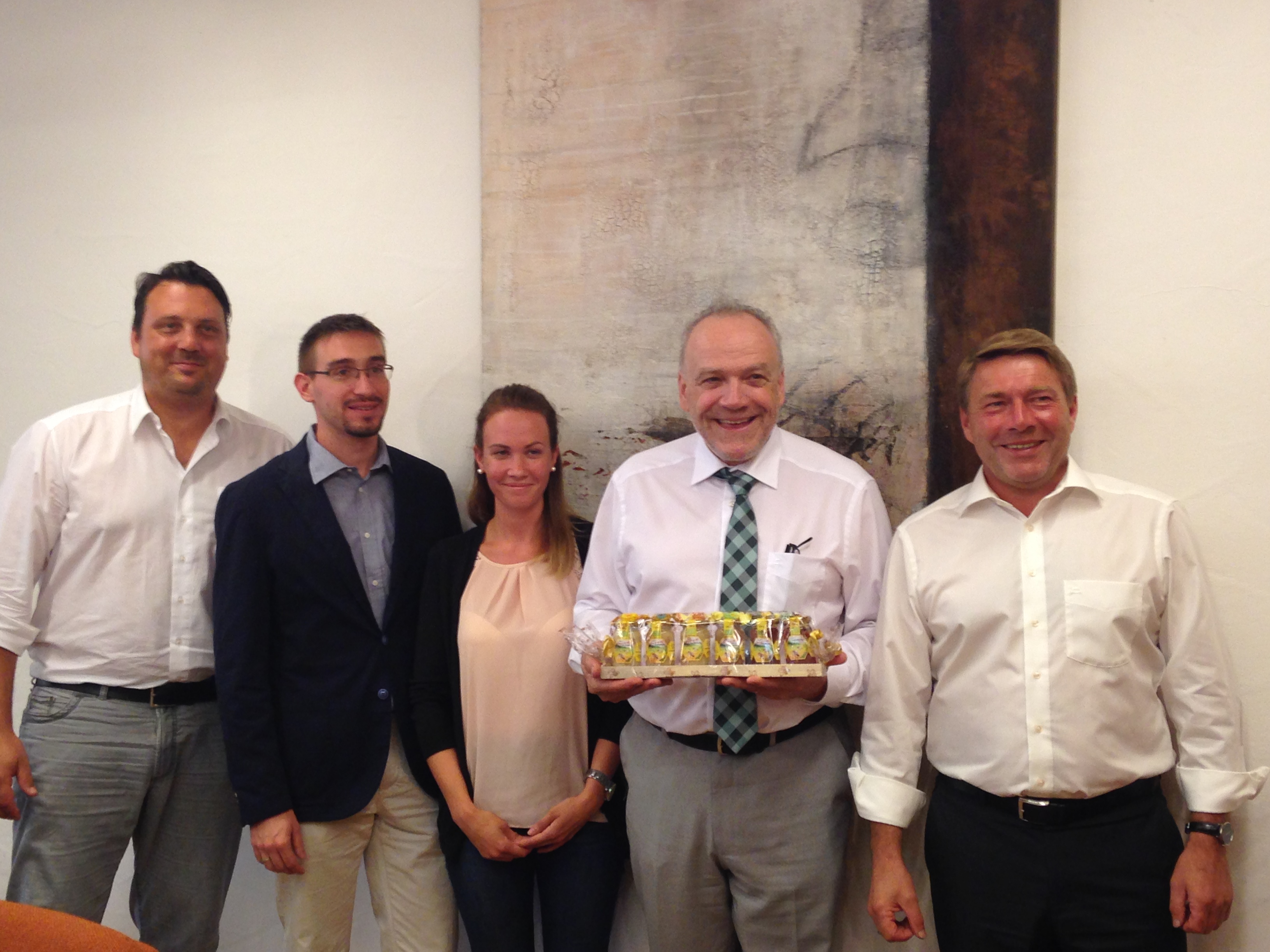 Antrittsbesuch bei BM Michael Stütz – Martin Grath